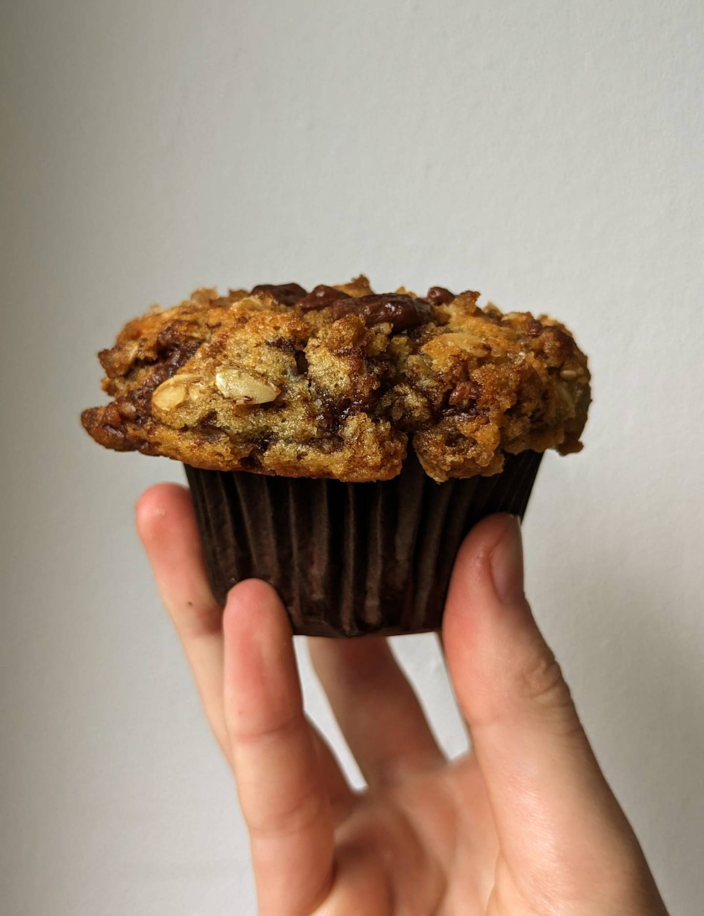 Vegan Chocolate Chunk Crumb Muffins – butterfly bakery blog