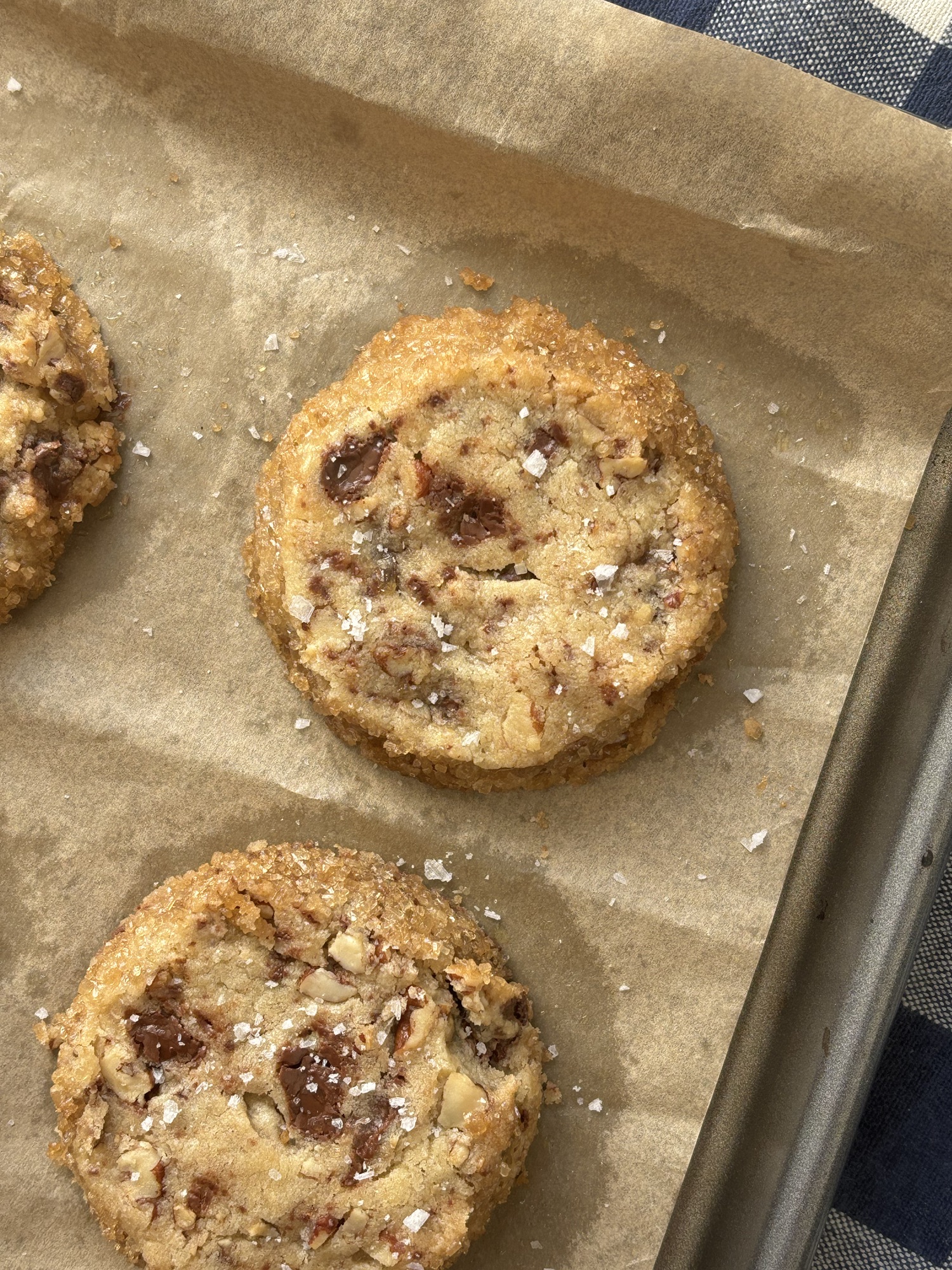 Toasted pecan & chocolate shookies (vegan) – butterfly bakery blog